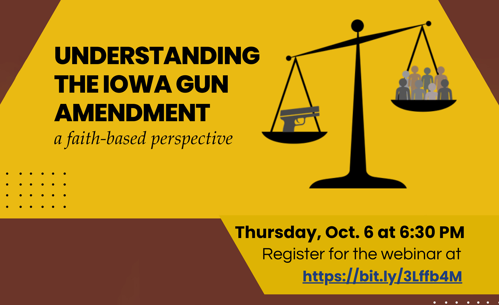 Understanding the Iowa Proposed Gun Amendment Virtual Panel - Sisters ...